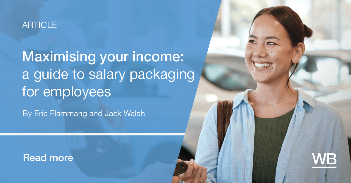 Maximising your income: a guide to salary packaging for employees